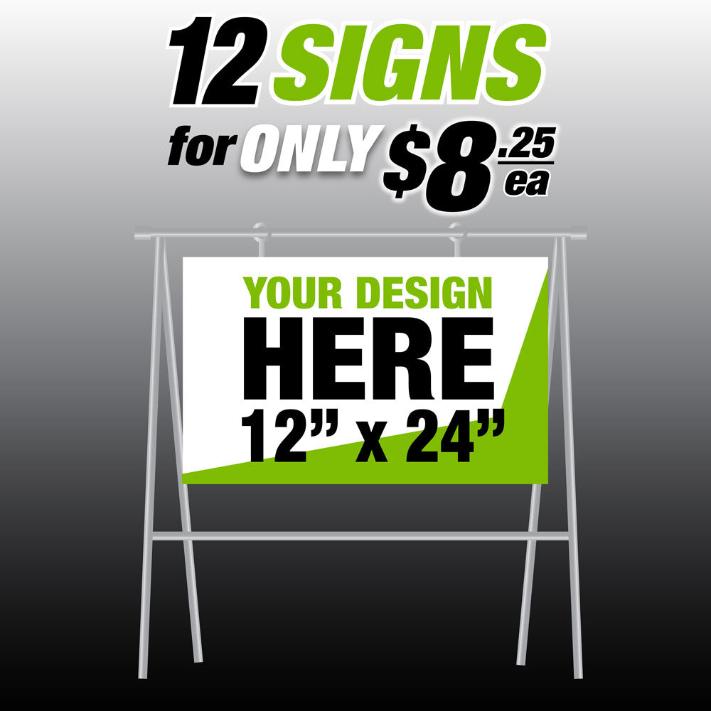 Yard Sign Printing Services | 760 Print